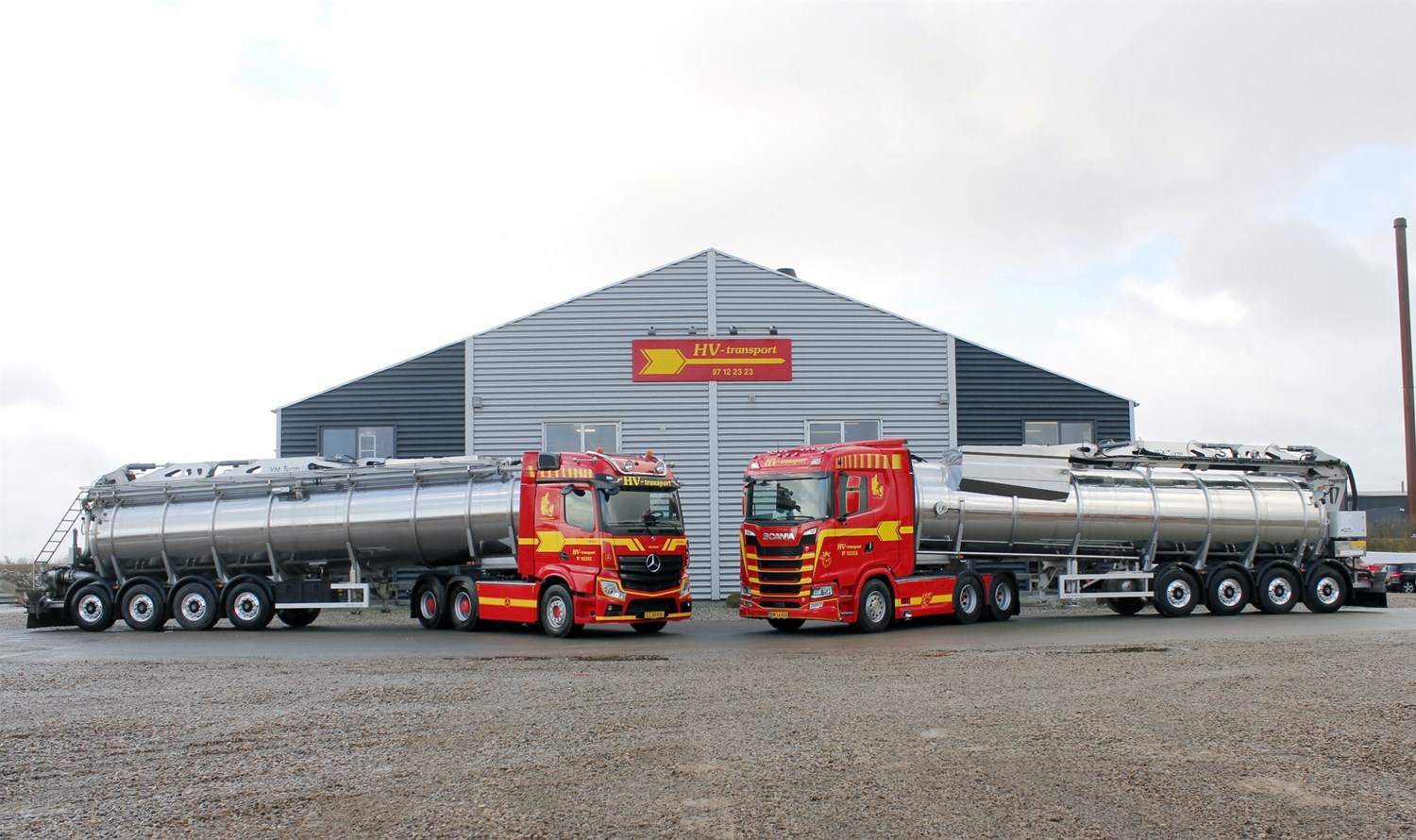 Gülletransport- oder Güllezubringerfahrzeug - VM Tarm a/s